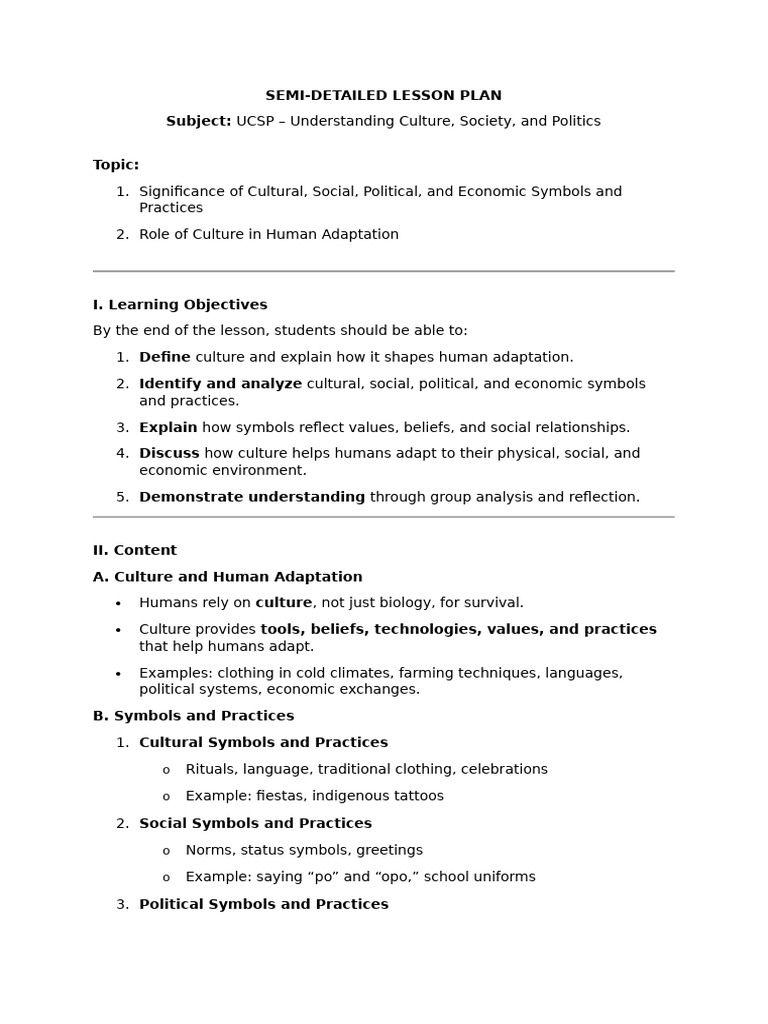 ucps 2 | PDF | Symbols | Society