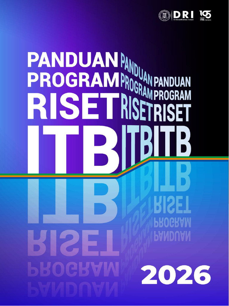 Panduan Riset ITB 2026 150126 | PDF