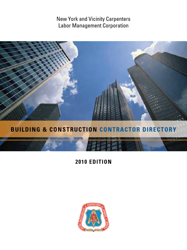 2010 NY Carpenters Contractor Directory | PDF
