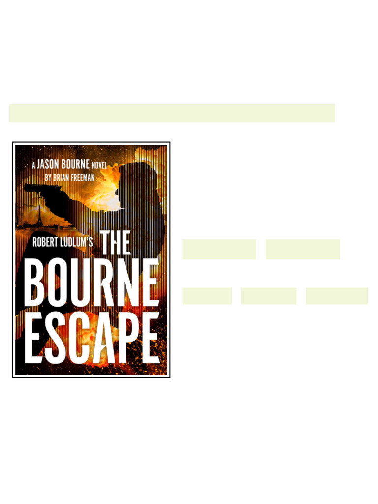 The Bourne Escape (Jason Bourne #21) ebook on demand access | PDF