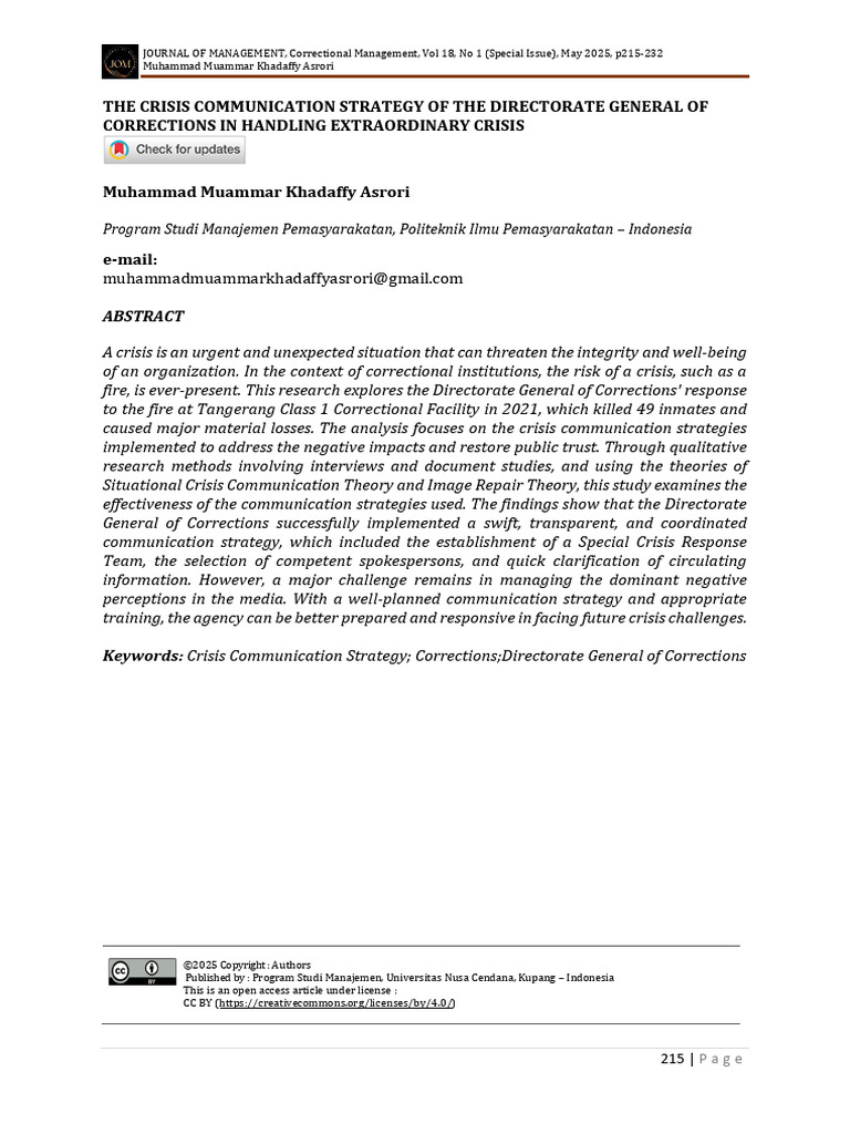 18470-Article Text-66144-1-10-20250324 | PDF | Emergency Management