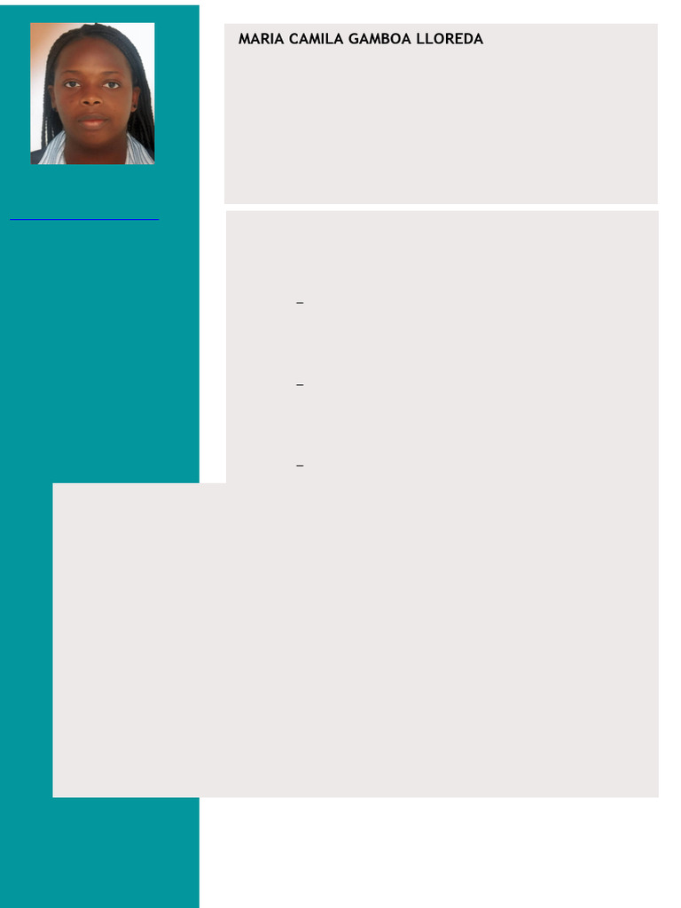 Maria Camila Gamboa | PDF