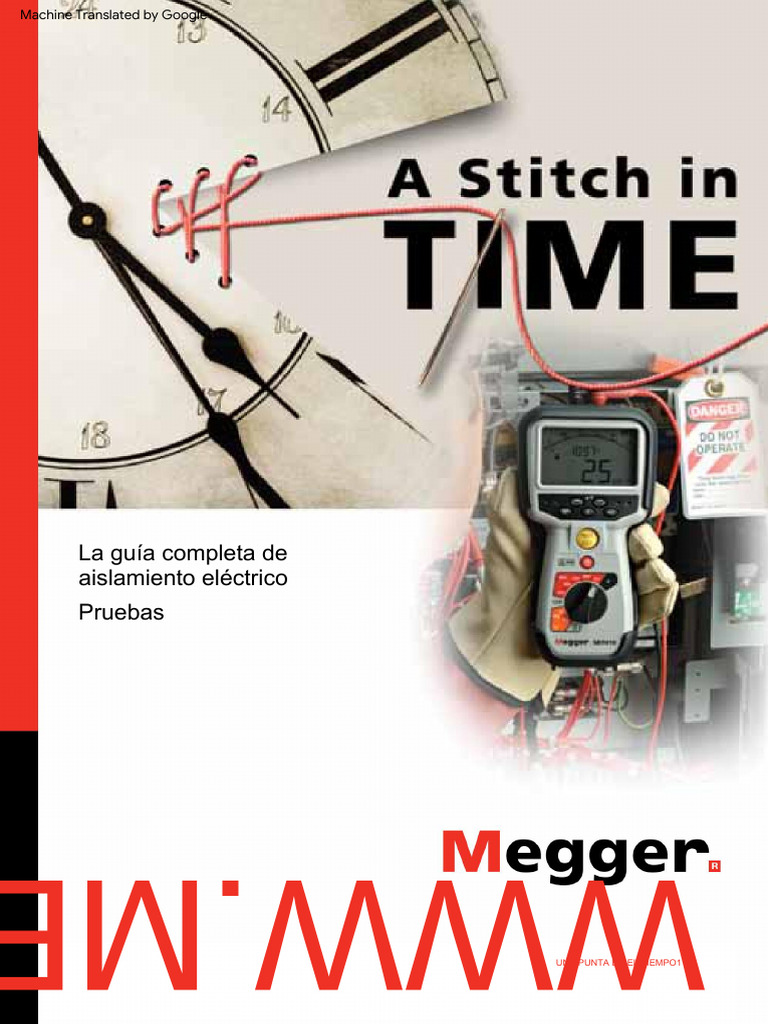 Megger Insulationtester ES | PDF | Aislador (Electricidad ...