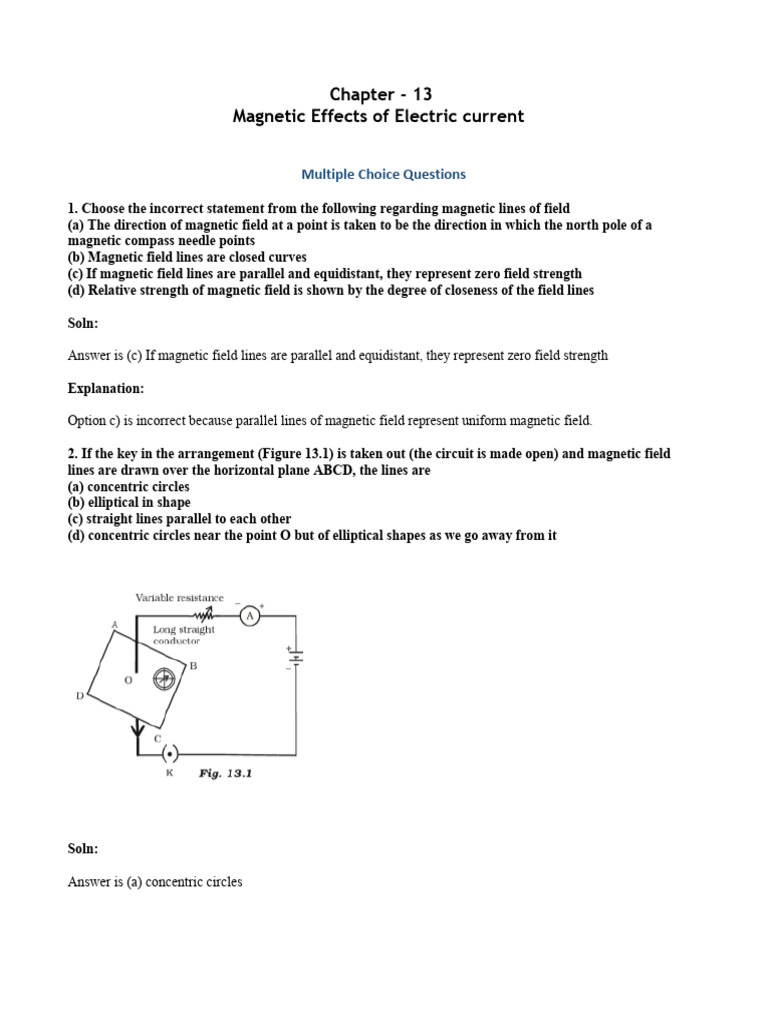 PDF Document 4 | PDF | Electromagnetic Induction | Magnetic Field
