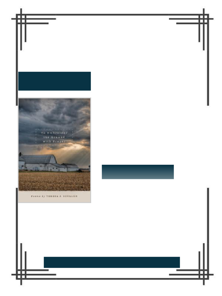 To Embroider the Ground with Prayer 1st Edition Teresa J. Scollon ebook ...