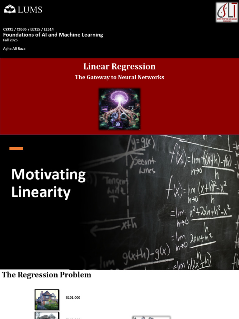 004 Linear Regression | PDF | Vector Space | Geometry