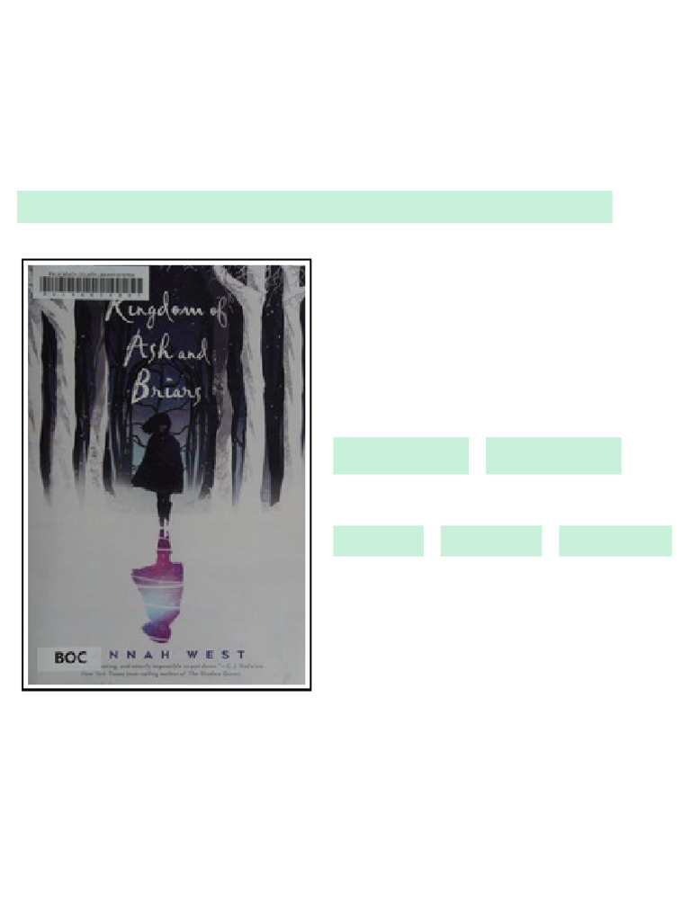 Kingdom of ash and briars ebook open immediately file | PDF