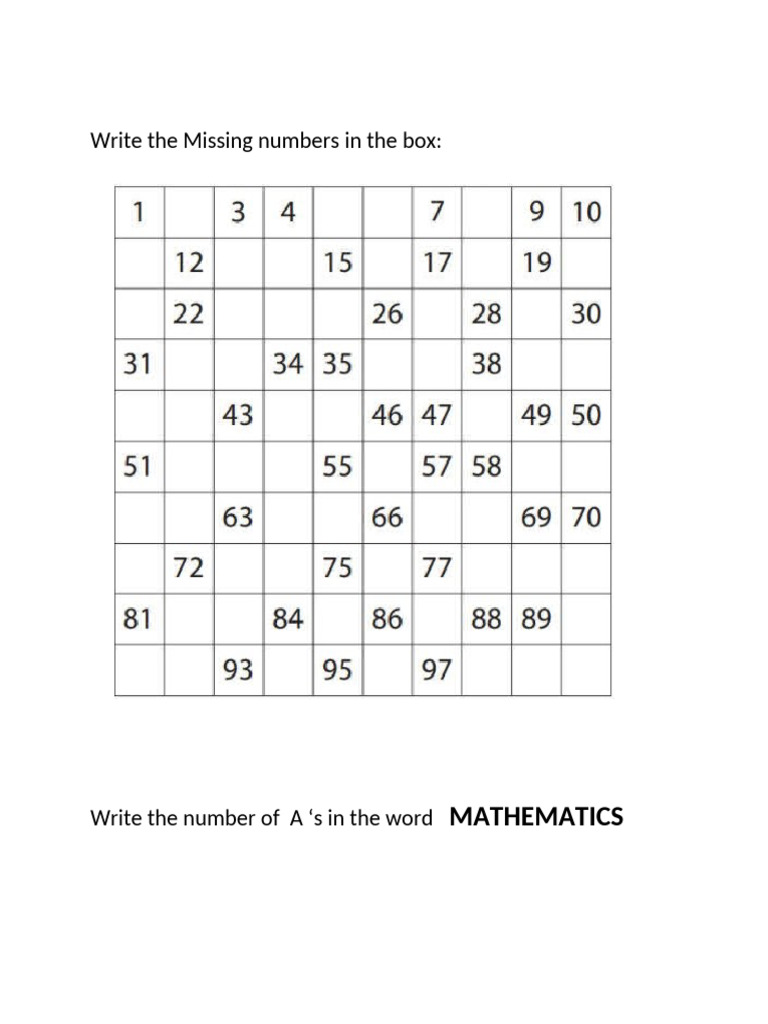 Math Diagnostic Paper 2 | PDF
