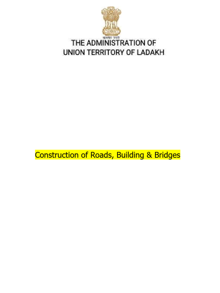 SBD NIT 03 LADAKH 2 | PDF | Joint Venture | Value Added Tax