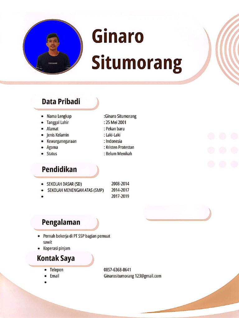 CV Ginaro Situmorang | PDF
