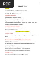 Tri-Cellular Model of Atmospheric Circulation | PDF | Atmospheric ...