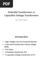 CCVT vs CVT: Key Differences Explained | PDF | Transformer | Capacitor