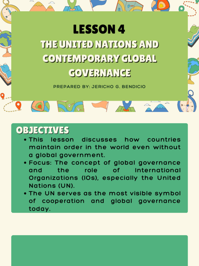 Lesson 4 - 20251008 - 124735 - 0000 | PDF | Global Governance | United ...