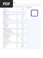 SHS 60x60x4 Weight and Properties | PDF | Bending | Structural Engineering