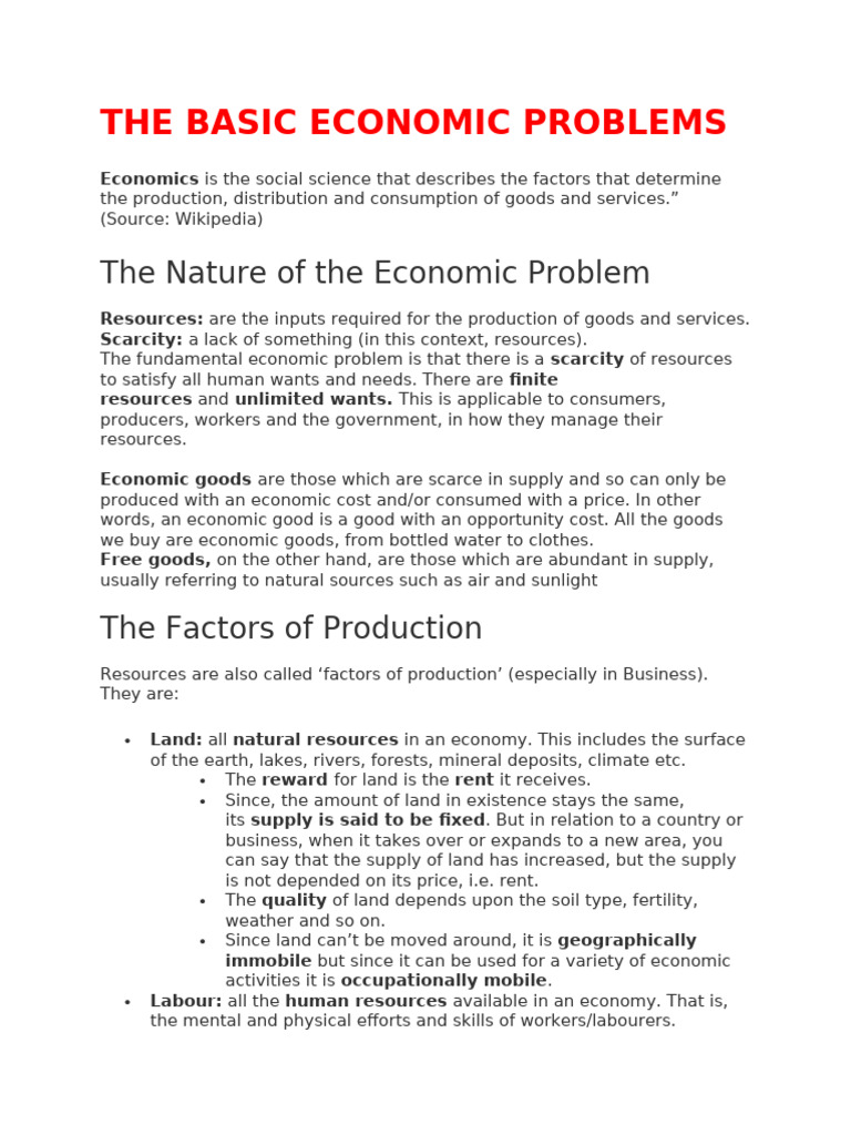 Economics Igcse Resources | PDF | Demand | Price Elasticity Of Demand