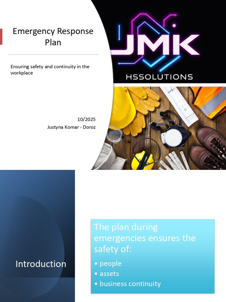 Emergency Response Plan | PDF | Emergency | Emergency Evacuation