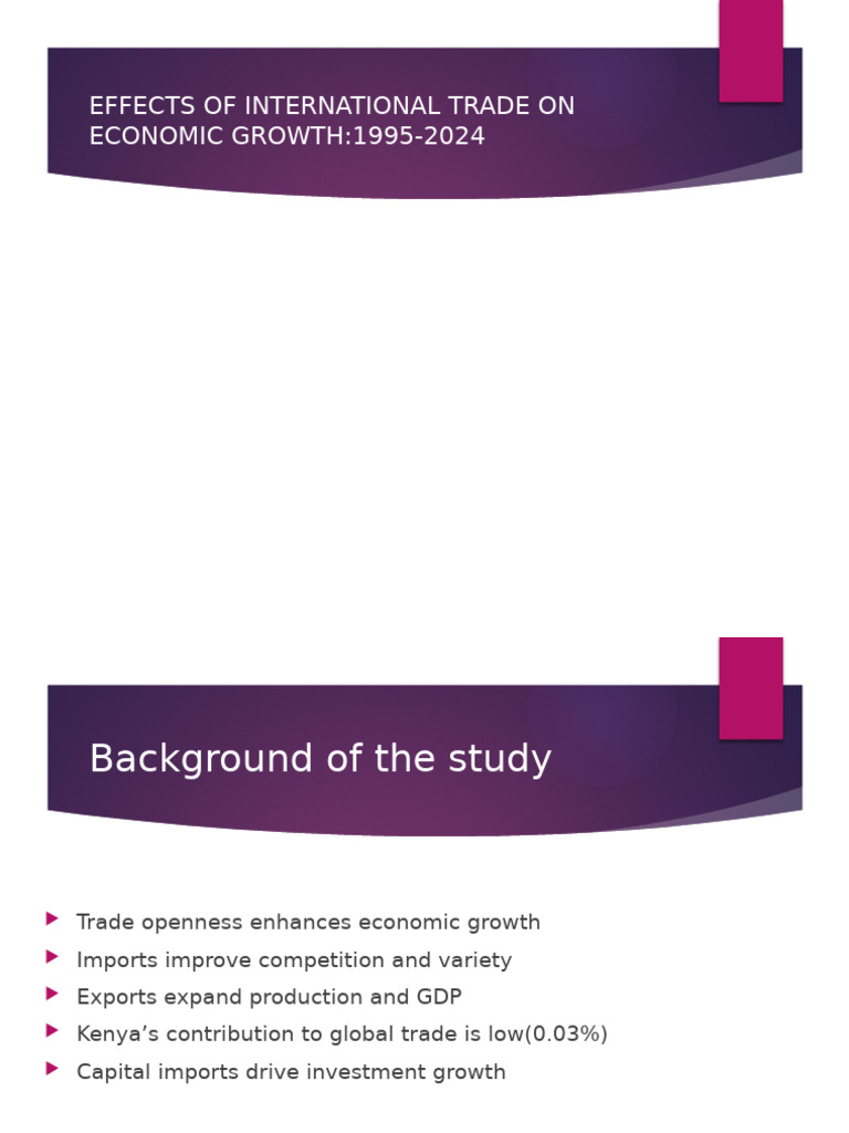 International Trade Powerpoint-1 | PDF | Economic Growth | Gross ...