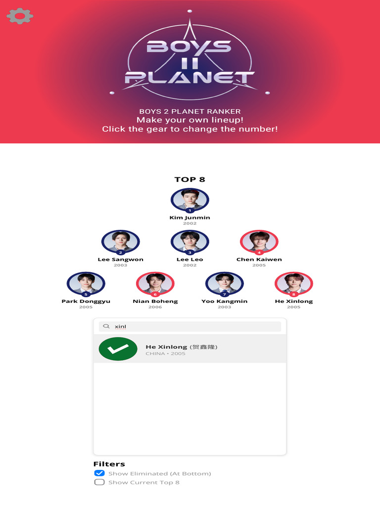 Boys 2 Planet Ranker 2 | PDF