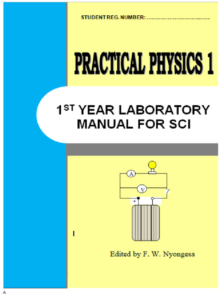 First Year SCI Lab_Manual 2025 - Google Docs | PDF | Amplifier | Field ...