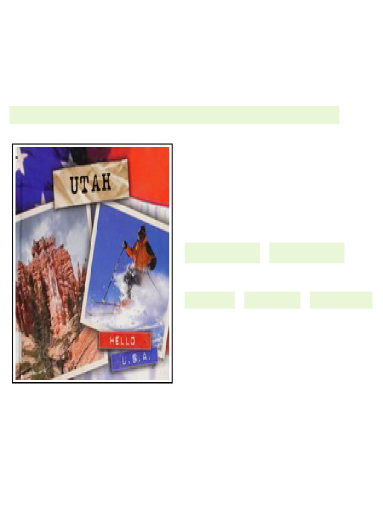 Utah ebook text version available | PDF | Iroquois