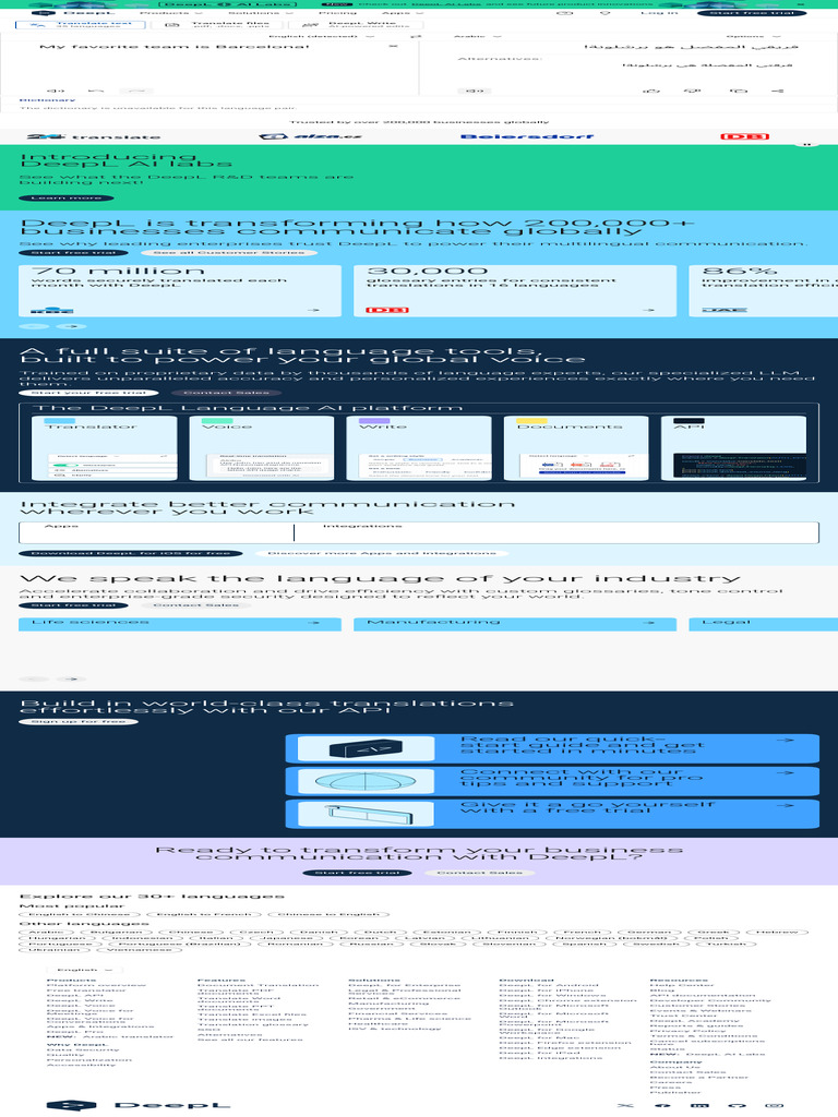 DeepL Translate The world's most accurate translator | PDF ...