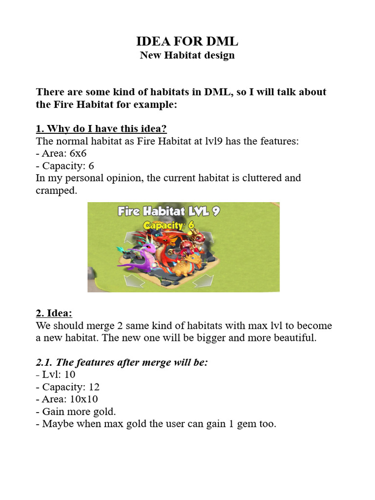 Idea New Habitat | PDF