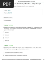 Math Aptitude Test Questions & Answers | PDF | Area | Mathematics