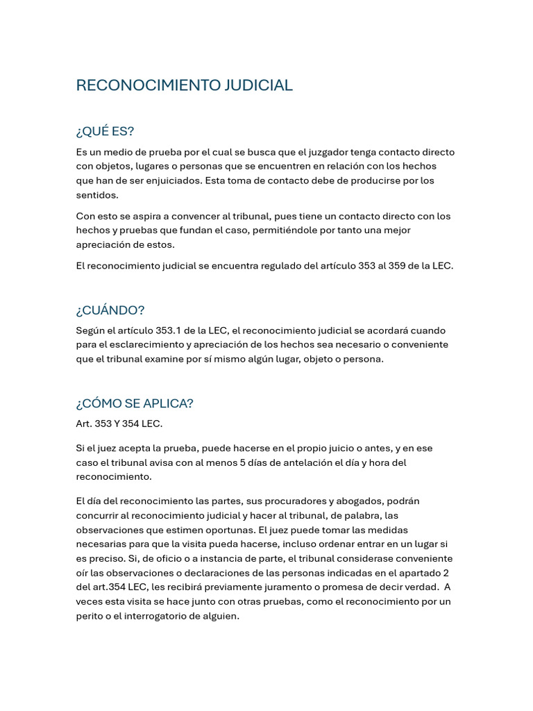 Trabajo Procesal | PDF | Testigo experto | Separación de poderes