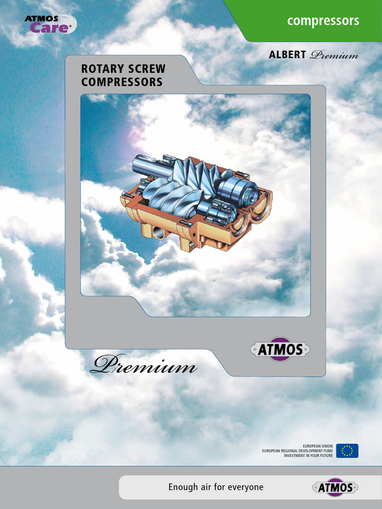 Rotary Screw Compressors Albert Premium Eng 229924 (1) | PDF | Energy ...