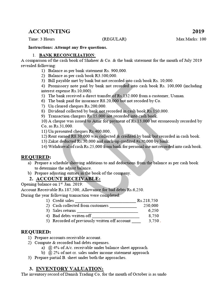 Accounting | PDF | Debits And Credits | Expense