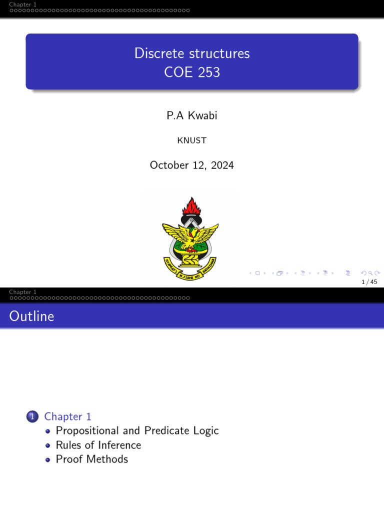 Discrete | PDF | If And Only If | Logic