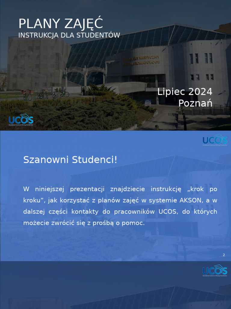 Ucos Prezentacja Studenci | PDF
