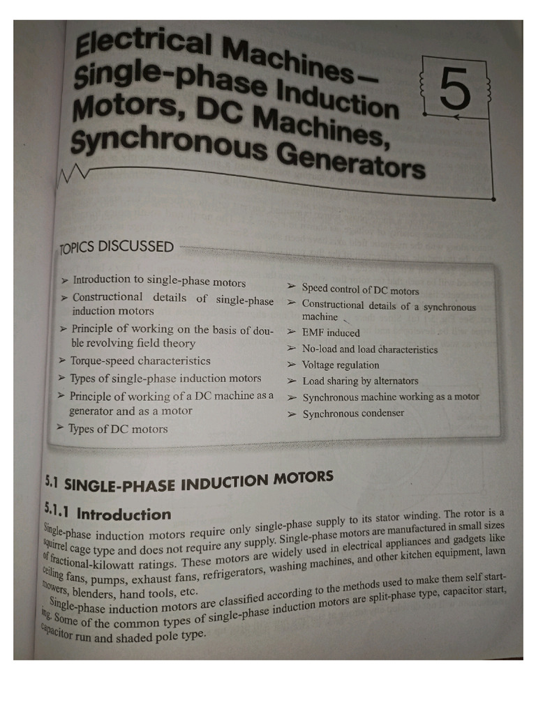 Unit 5 Induction Motor & DC Motor. | PDF