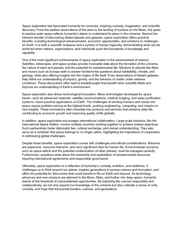 Space | PDF | Space Exploration | Outer Space