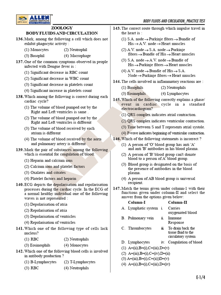 Sc_body Fluids and Circulation_pt-2 | PDF | Heart | Atrium (Heart)