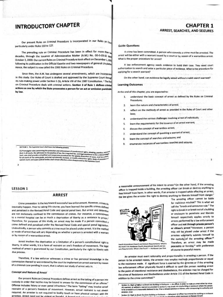 CLJ-6-Crim-Procedure | PDF