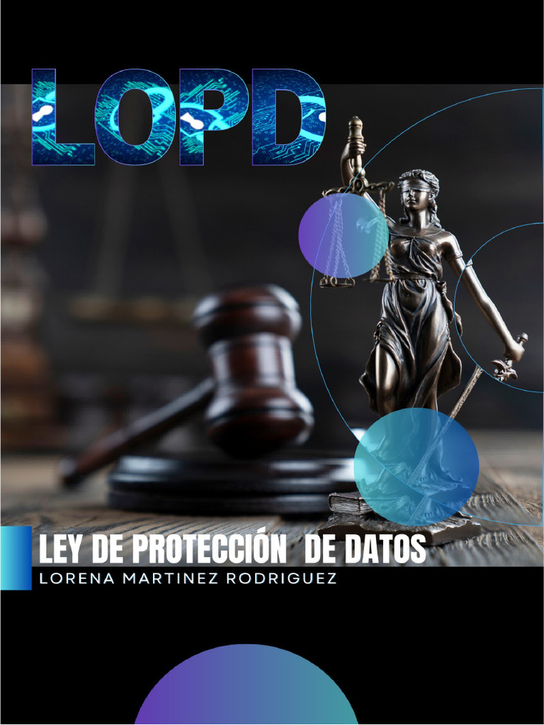 lopd jdge | PDF | Privacidad | Justicia