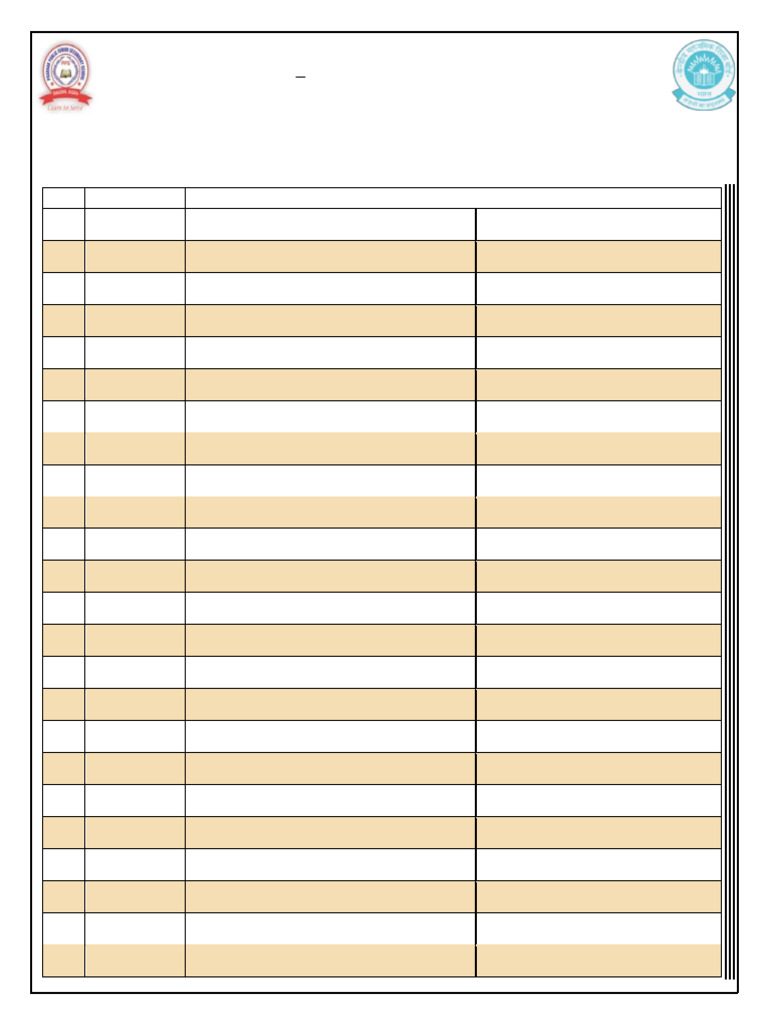 Roll No. Student List 2025-26 | PDF