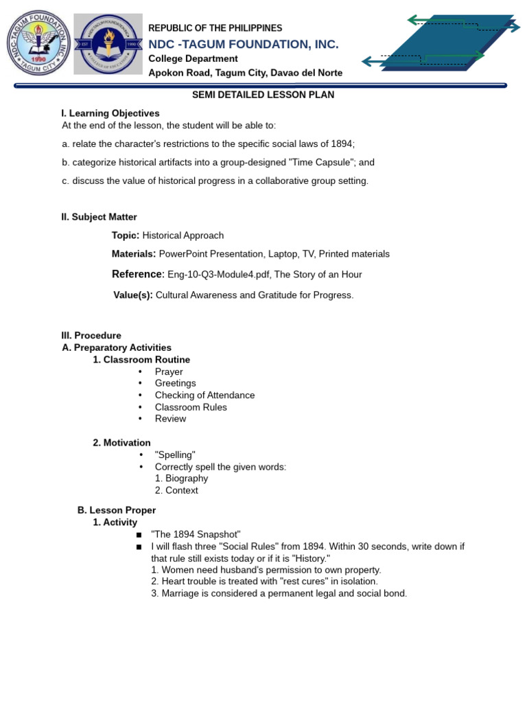 Day4 Historical Approach | PDF