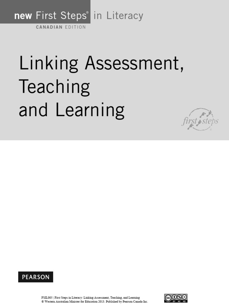 linking-assessment-teaching-and-learning | PDF | Literacy | Teachers