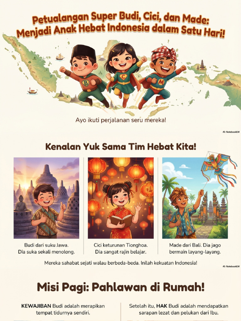 Petualangan Anak Hebat Pancasila | PDF