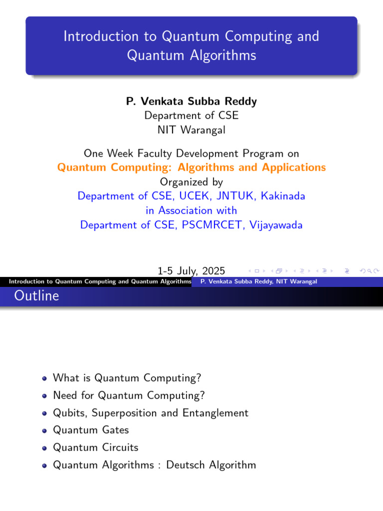 Introduction To Quantum Computing and Quantum Algo - 250702 - 061927 ...