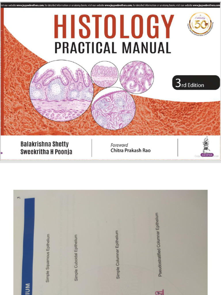 Balakrishna Shetty Histology 3rd Ed 2018 (@medflix 251201 225011 | PDF