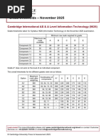 Psychology A Level Grade Thresholds 2024 | PDF | Career And Technical ...