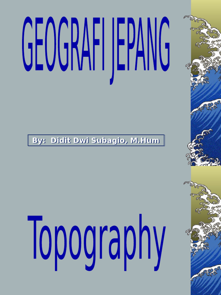 Japanese Geography | PDF | Japan | Earthquakes