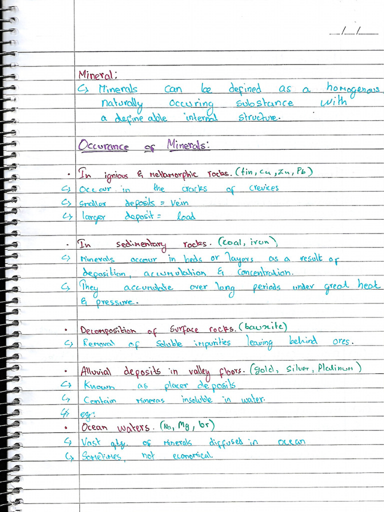 Minerals and Energy Resources | PDF