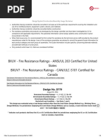 Fire-Resistance Ratings ANSI/UL 263 Guide | PDF | Concrete ...