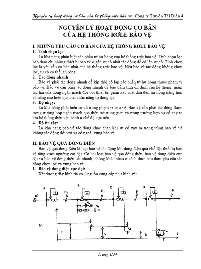 Nguyen Ly Hoat Dong Co Ban Cua He Thong Role Bao Ve | PDF