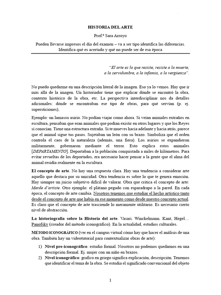Apuntes Historia Arte Antiguo | PDF | Sumeria | Antiguo Egipto