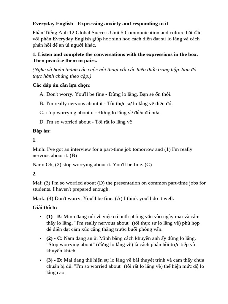 Everyday English | PDF